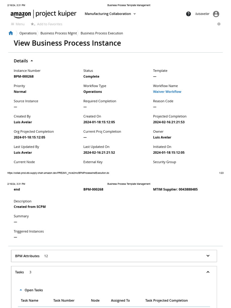 Business Process Template Management | PDF | Business Process | Computer Science