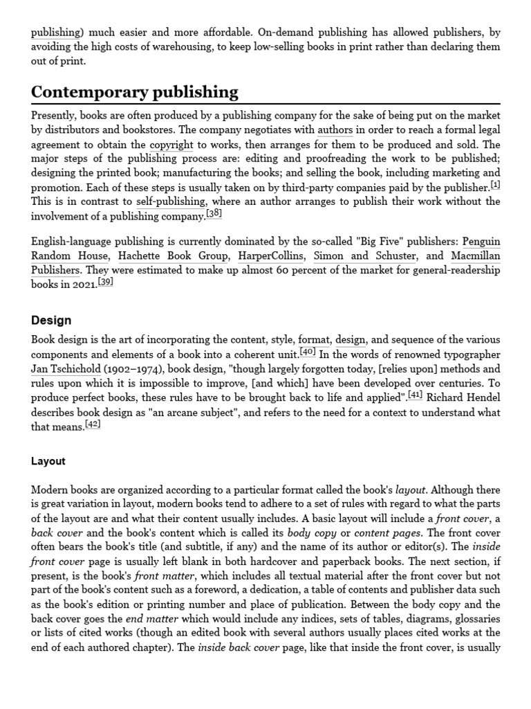 Contemporary Publishing: Design | PDF | Books | Publishing