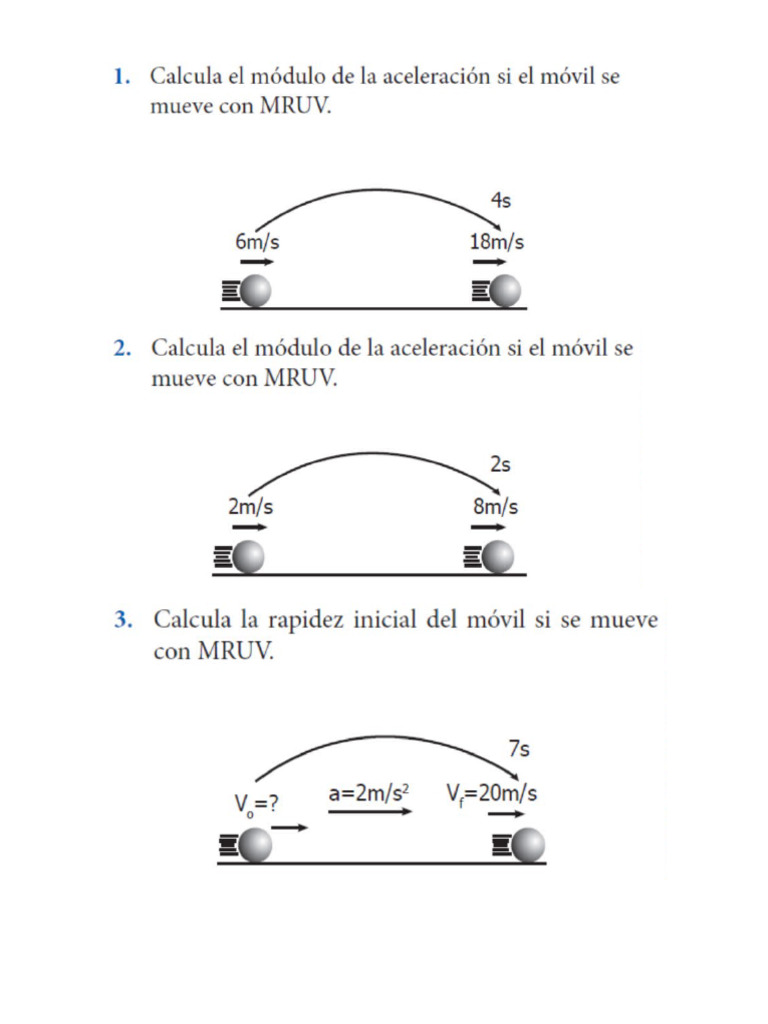 Tarea # 2 MRUV | PDF