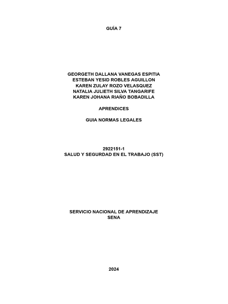 Guia SST | PDF | Negocios