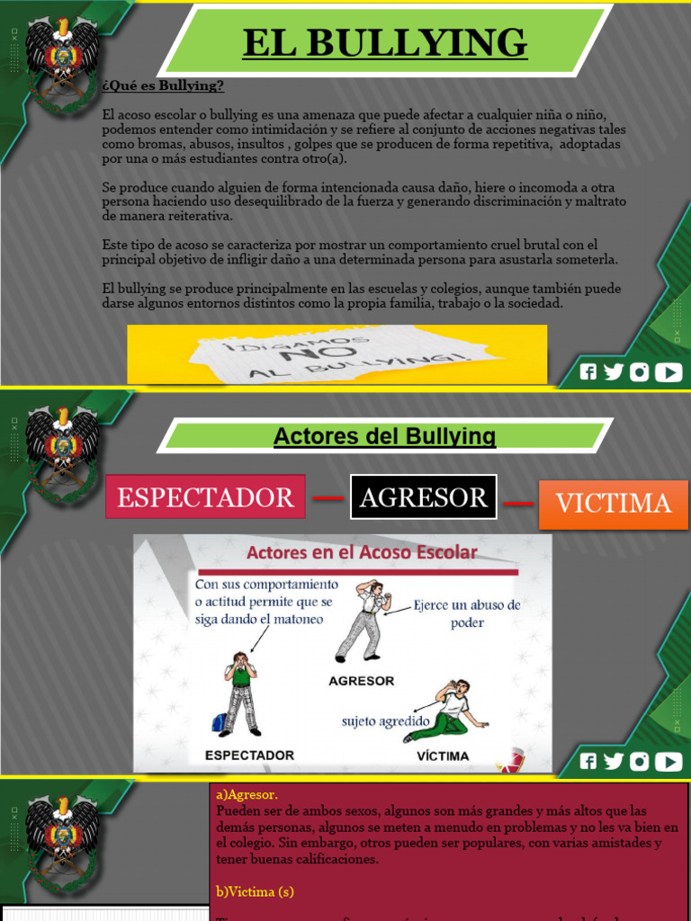 Guía Completa sobre el Bullying Escolar | PDF | Abuso sexual | Agresión
