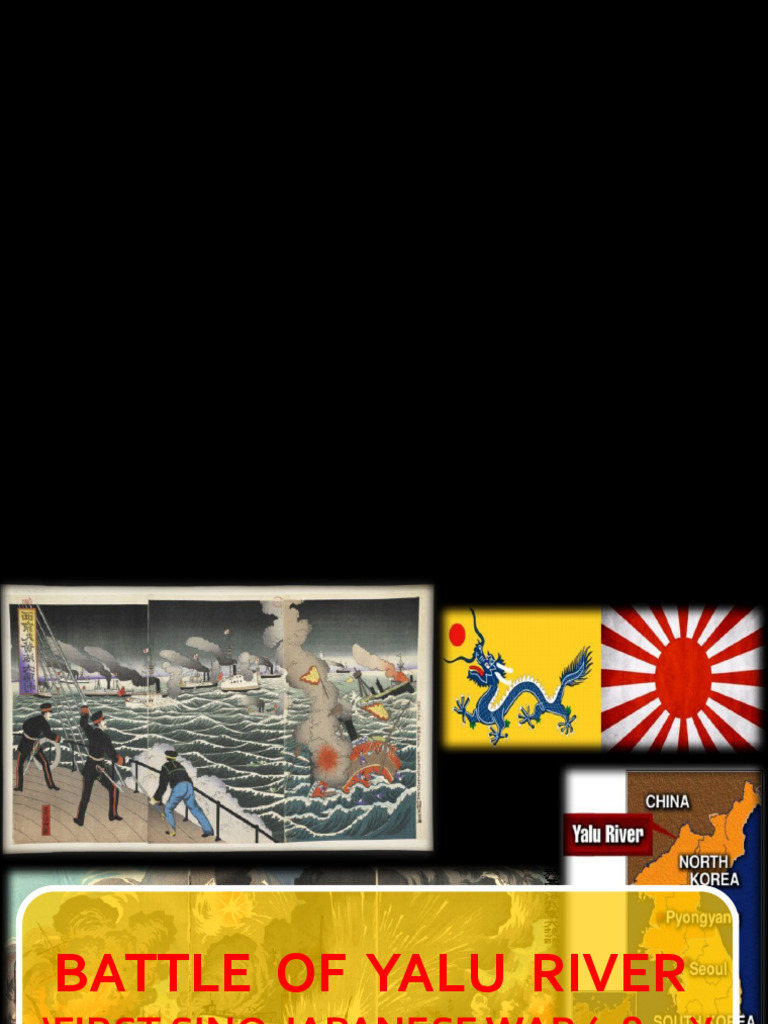 Battle of Yalu River - Pizey | PDF | Imperial Japanese Navy | Cruiser