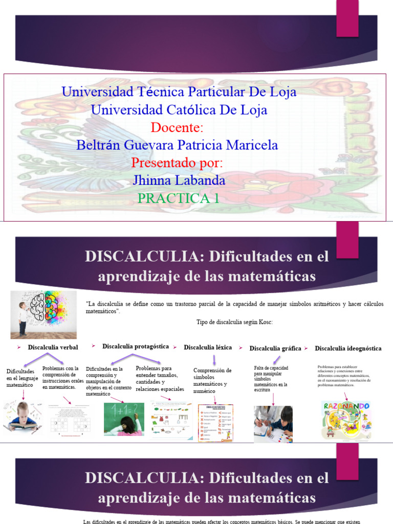 Practica 1 Logico Matematica | PDF | Aprendizaje | Matemáticas