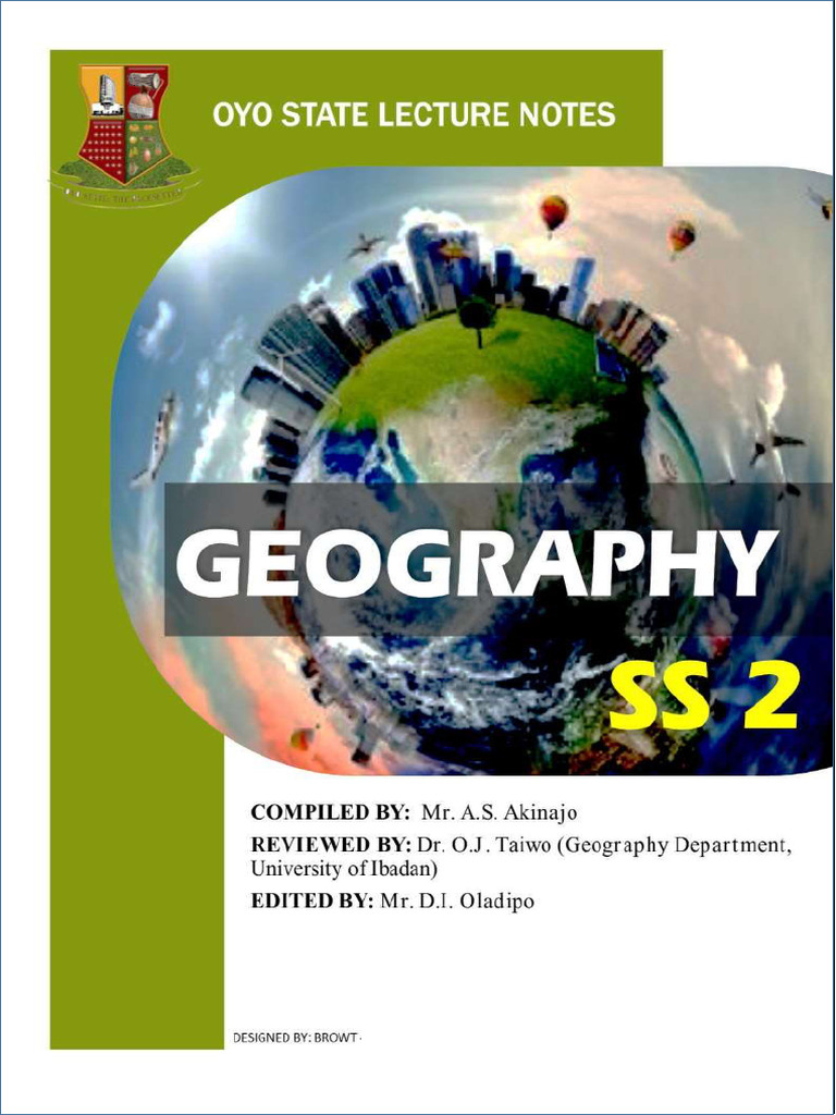 SS2 Geography First Term Notes | PDF | Agriculture | Coast