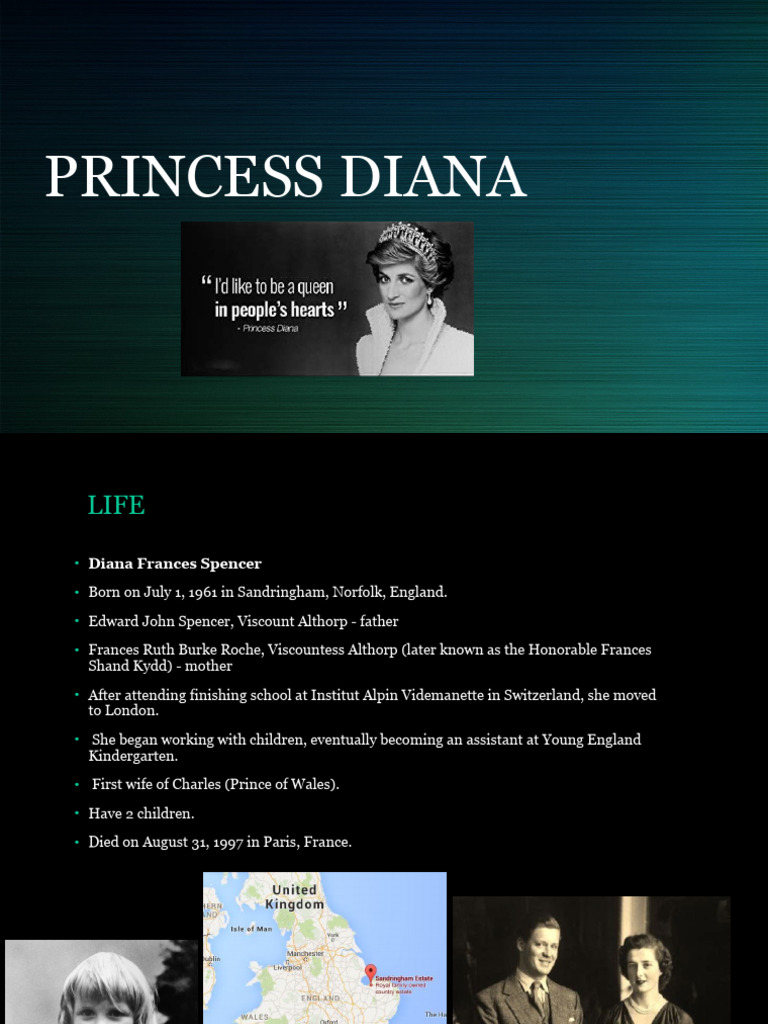 Princess Diana | PDF | Diana | Anglican Families