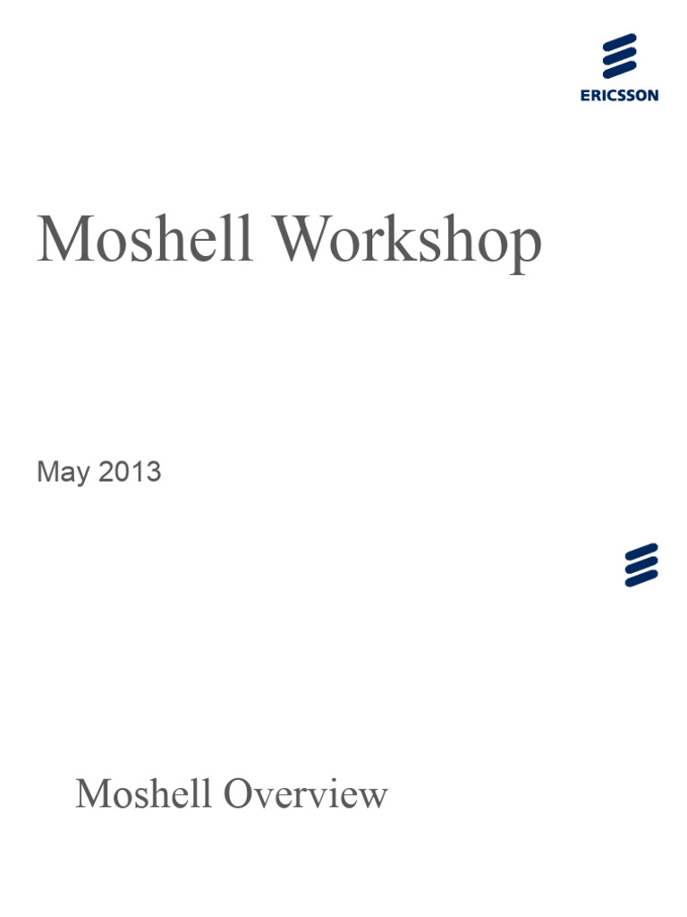Moshell Workshop | PDF | File Transfer Protocol | Software Engineering