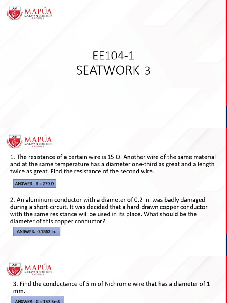 SEATWORK 3 | PDF