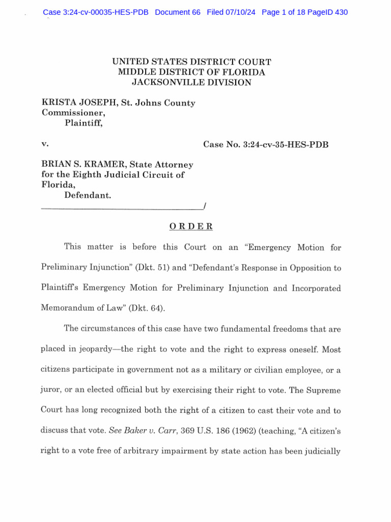 Judge Keating's Ruling Overview | PDF | Science & Mathematics | Technology & Engineering