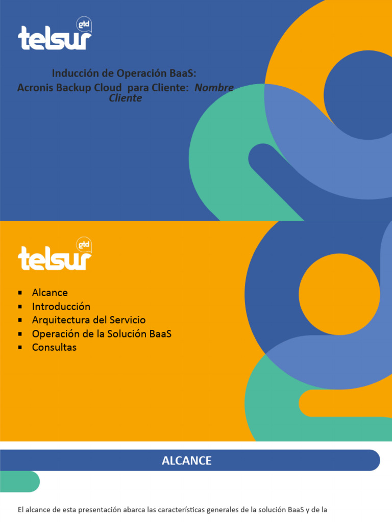 BaaS Presentación Cliente | PDF | Software del sistema | Software