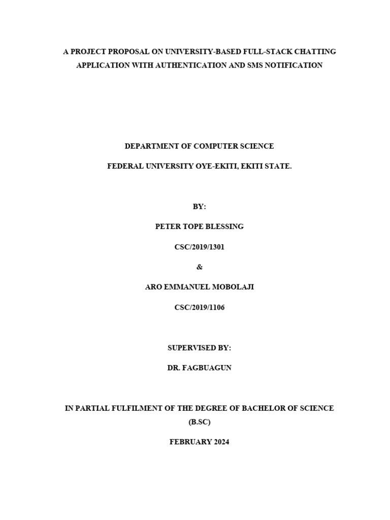 My Project Proposal | PDF | Java Script | Computing