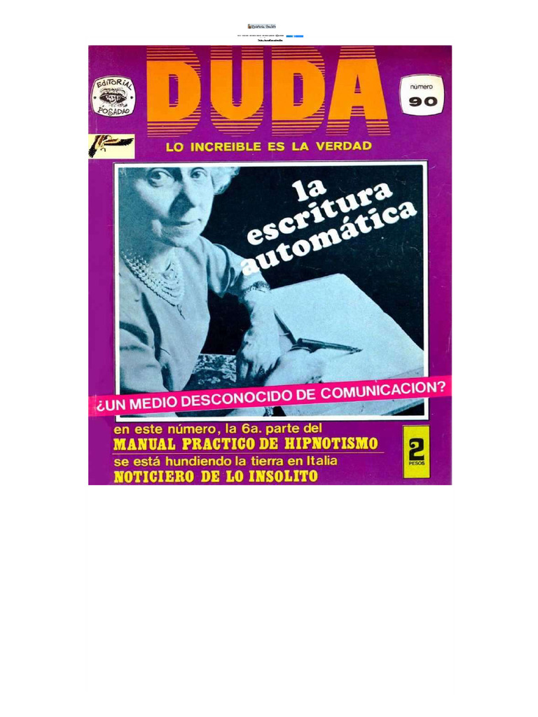 90 La Escritura Automatica Pdf