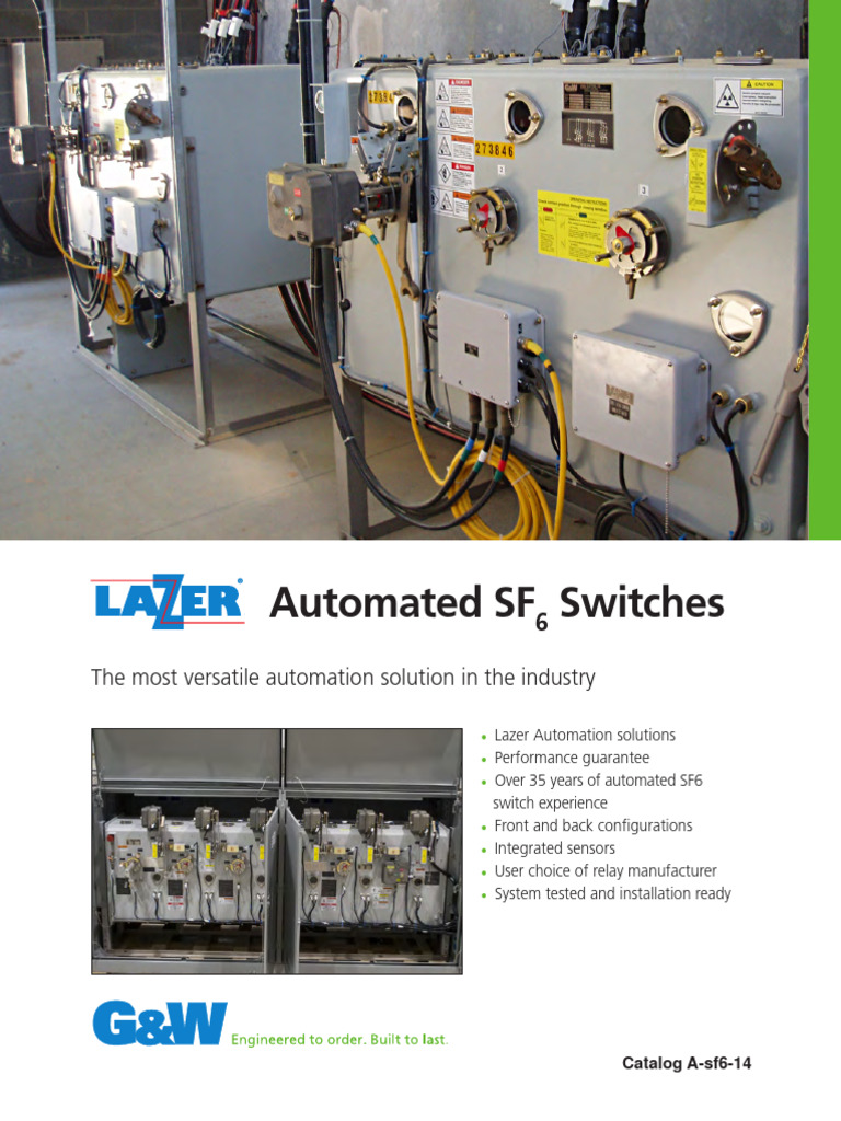 Automated SF6 | PDF | Automation | Transformer