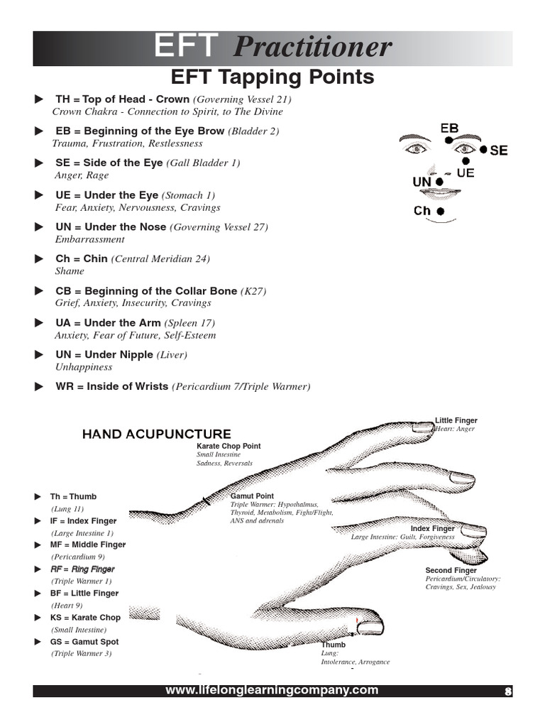 Eft Points Basic Recipe | PDF | Emotions