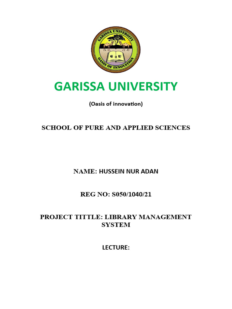 Library Management | PDF | Libraries | Books