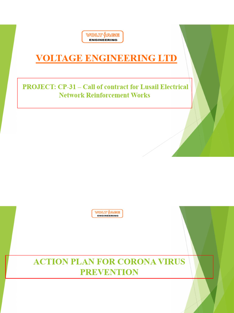 COVID-19 Prevention Action Plan | PDF | Hygiene | Hand Washing