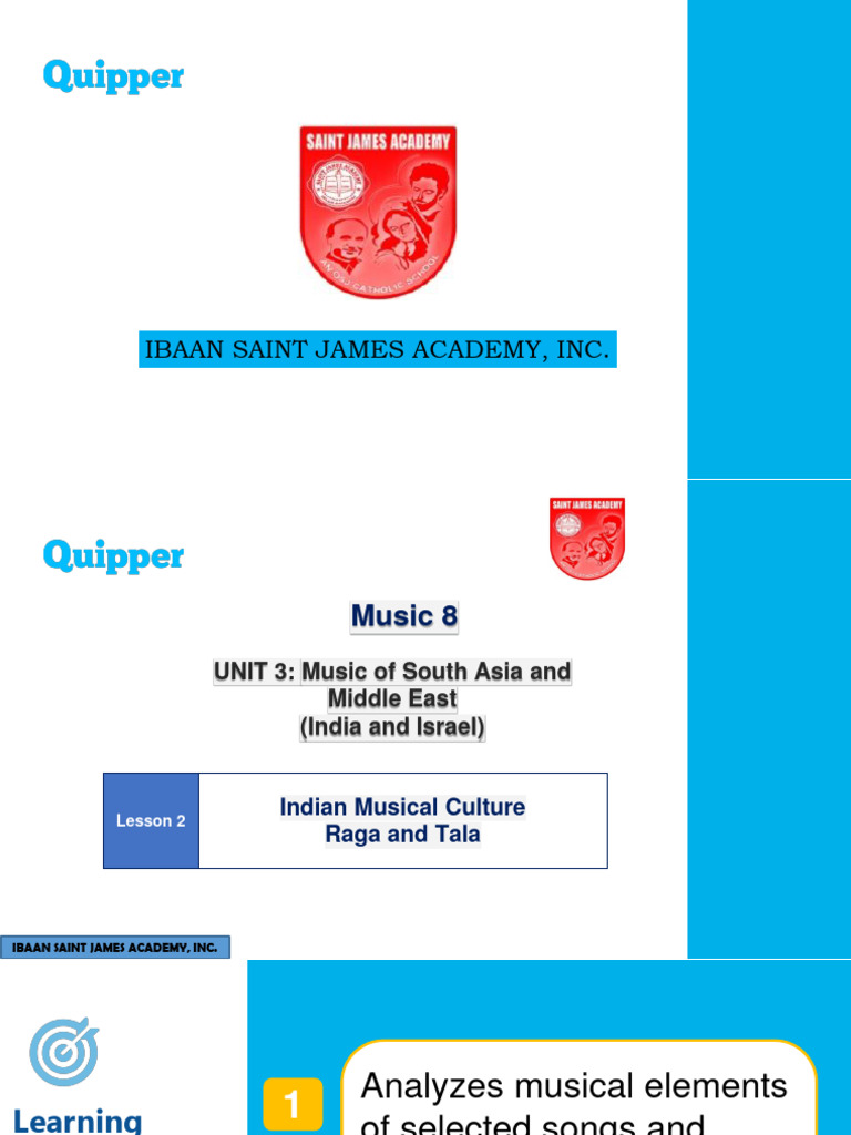 Lesson 2 Indian Raga and Tala | PDF | Musicology