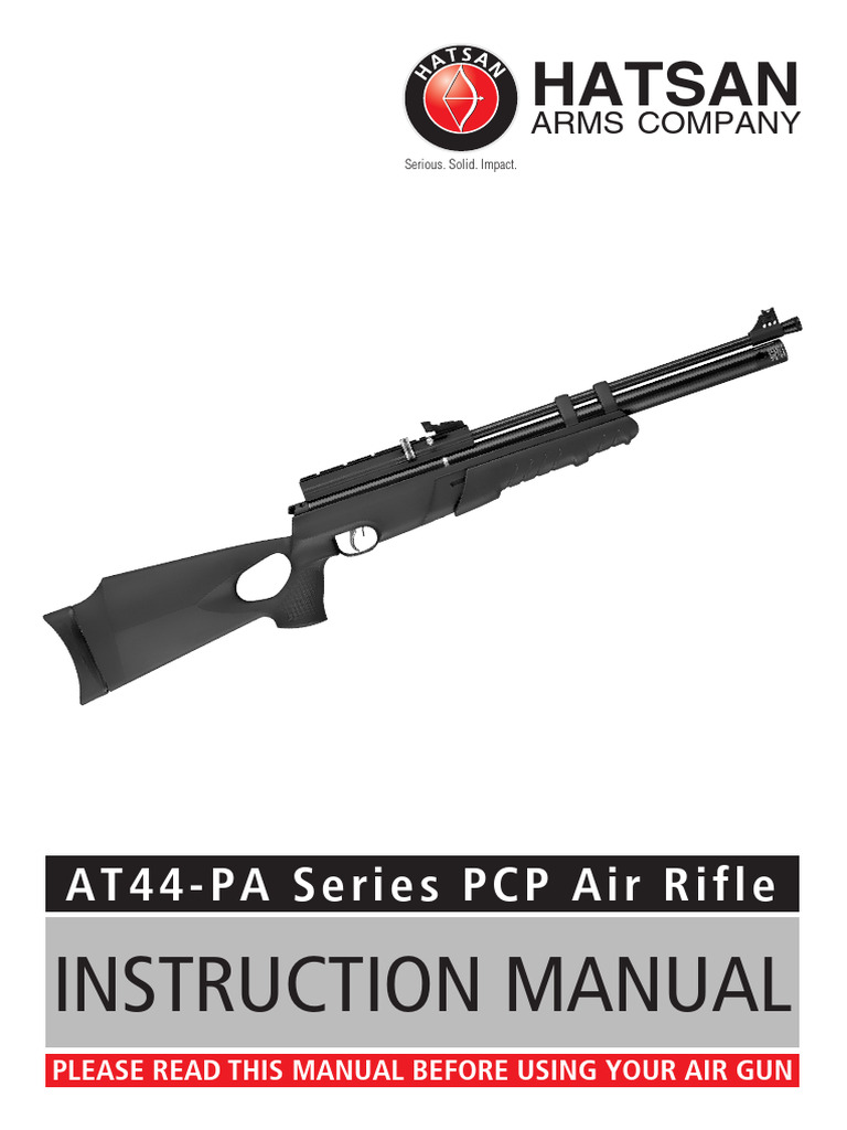 AT44-PA Manual GB | PDF | Trigger (Firearms) | Magazine (Firearms)