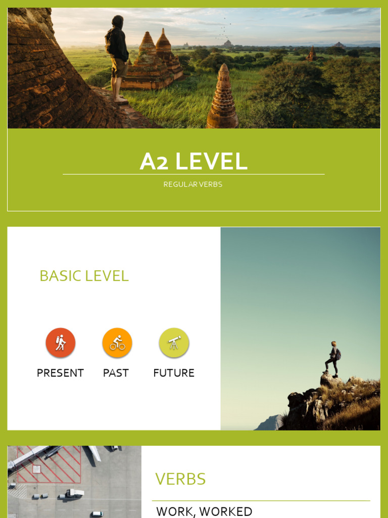 A2 Level Simple Past Regular | PDF | Linguistics | Human Voice