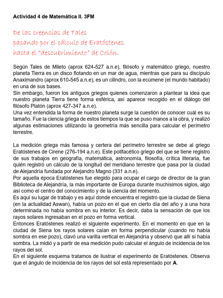 Actividad 4 de 3FM Matematica II | PDF | Science