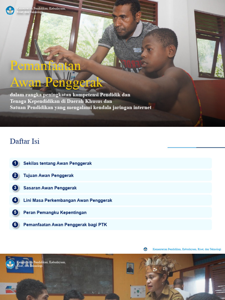 Program Pemanfaatan Awan Penggerak | PDF