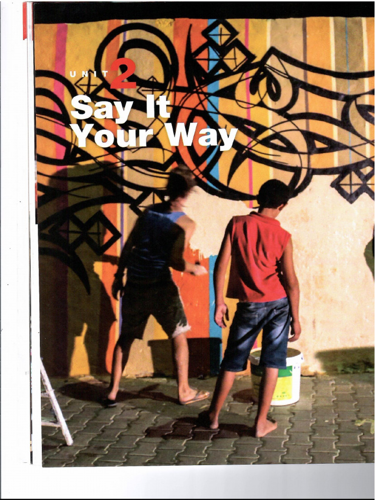 Say It Your Way - Unit 2 - 092125 | PDF