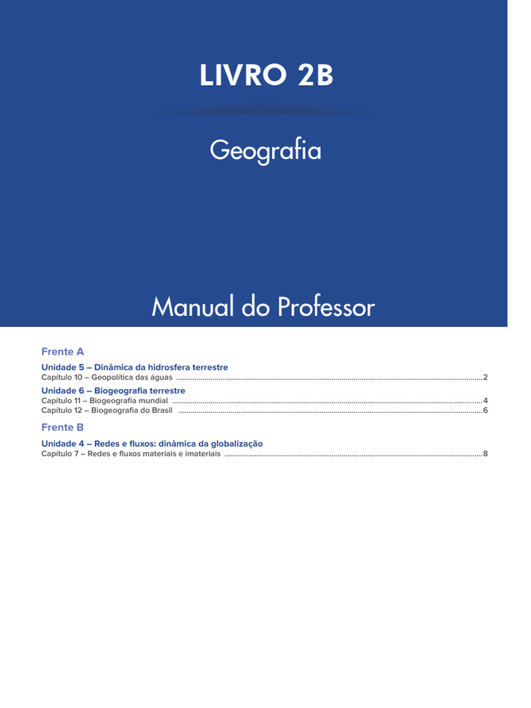 Livro 2B - Geografia | PDF | Biogeografia | Floresta Amazônica