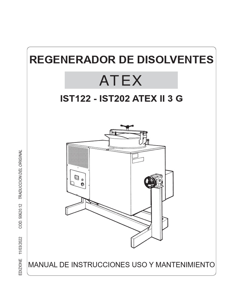 Cod.50620 Rev12 - IST122-202 ATEX II 3 G ES - 2022-03 | PDF | Solvente ...