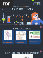 control and coordination class 10 notes | PDF | Neuron | Nerve