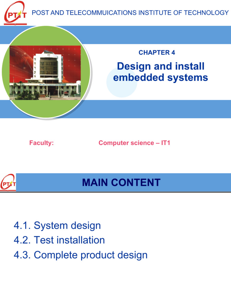 Chapter 4 Design And Implementation Of Embedded Systems Pdf Embedded System Microcontroller