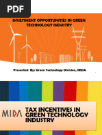 MIDA Green Investment Tax Allowance (GITA) Project For Business ...