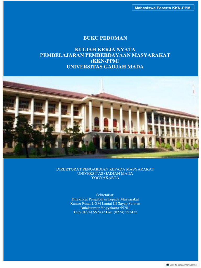 Buku Panduan KKN-PPM UGM | PDF