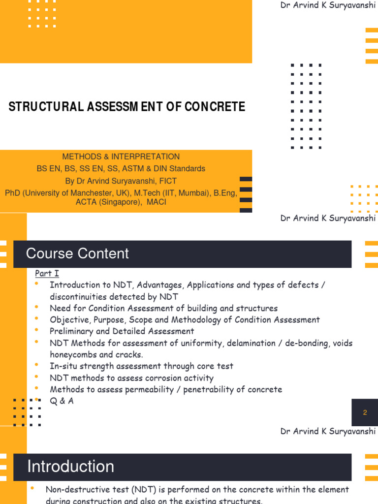 Structural Assessment of Concrete | PDF | Concrete | Nondestructive Testing