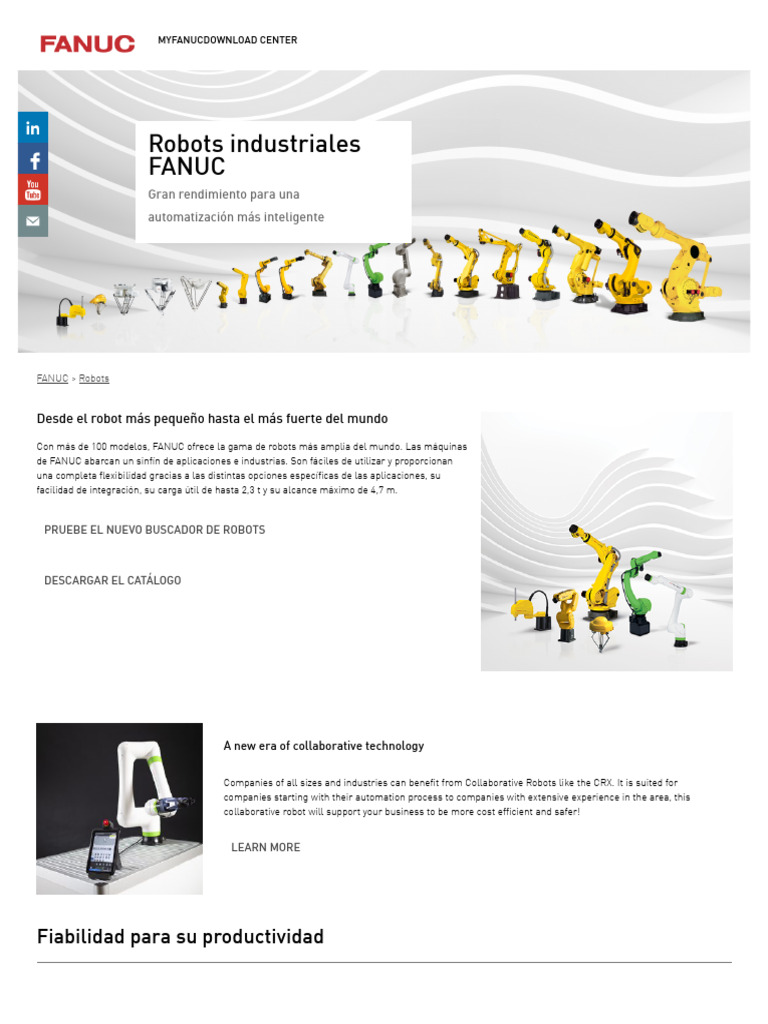 Robot Fanuc 1 | PDF | Robot | Robótica