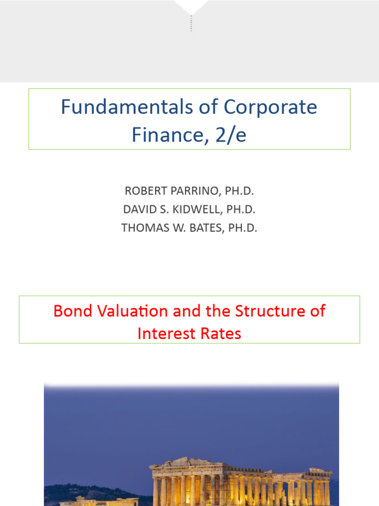 CH 8 | PDF | Bonds (Finance) | Yield Curve