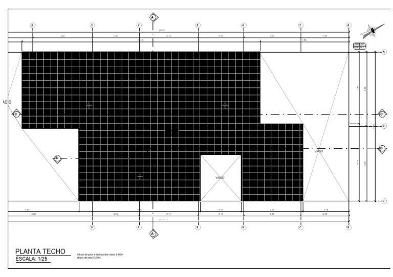 Plano de Techo para Edificación | PDF