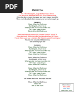 Pathfinder and Adventurer Song Lyrics | PDF