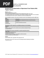 Cap 2025 Protocol For The Examination of Resection Specimens From Patients With Carcinoma of The ...