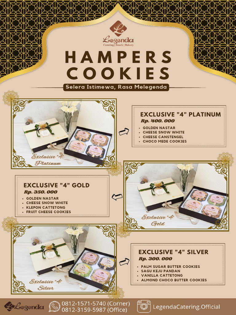 Hampers Cookies 2024 | PDF | Biscuit | Desserts