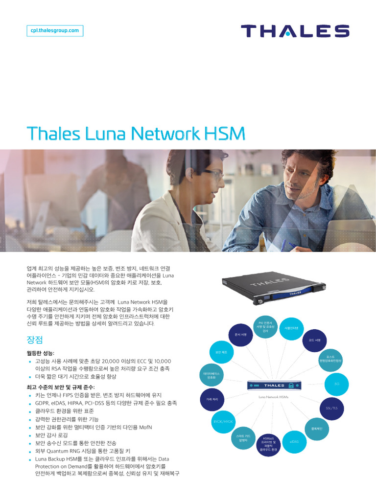 THALES-Luna-Network-7-HSM-kr-pb-A4 | PDF