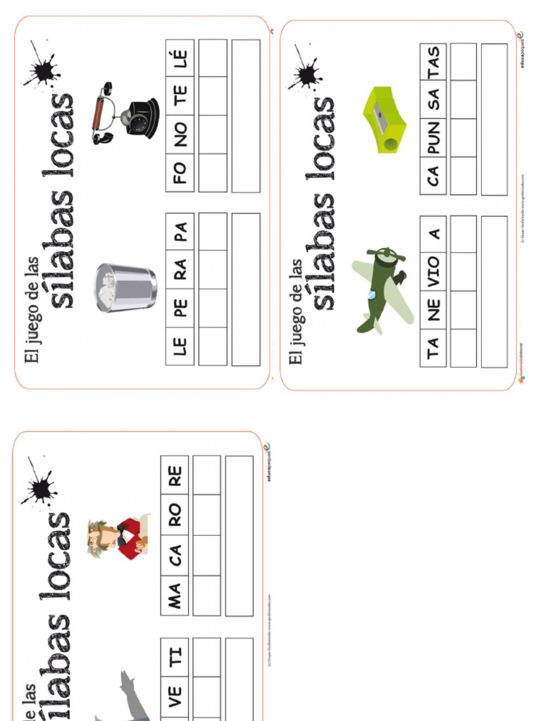 Sílabas Locas | PDF