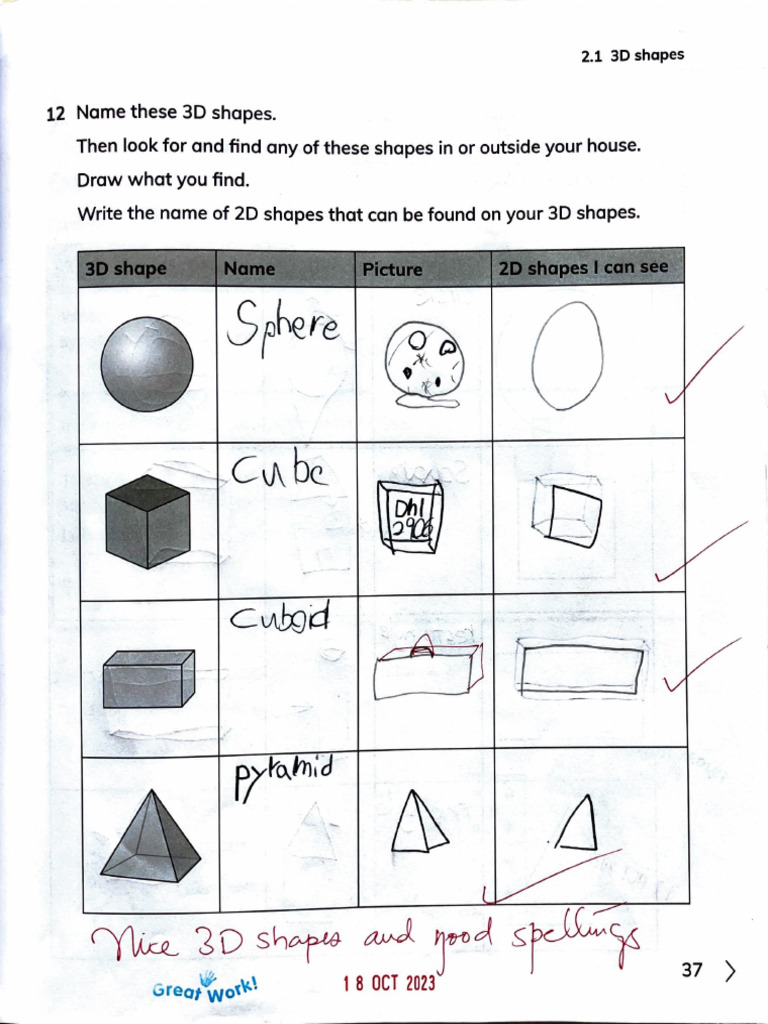 math grade 1 shapes | Download Free PDF | Non Alcoholic Drinks | Drink
