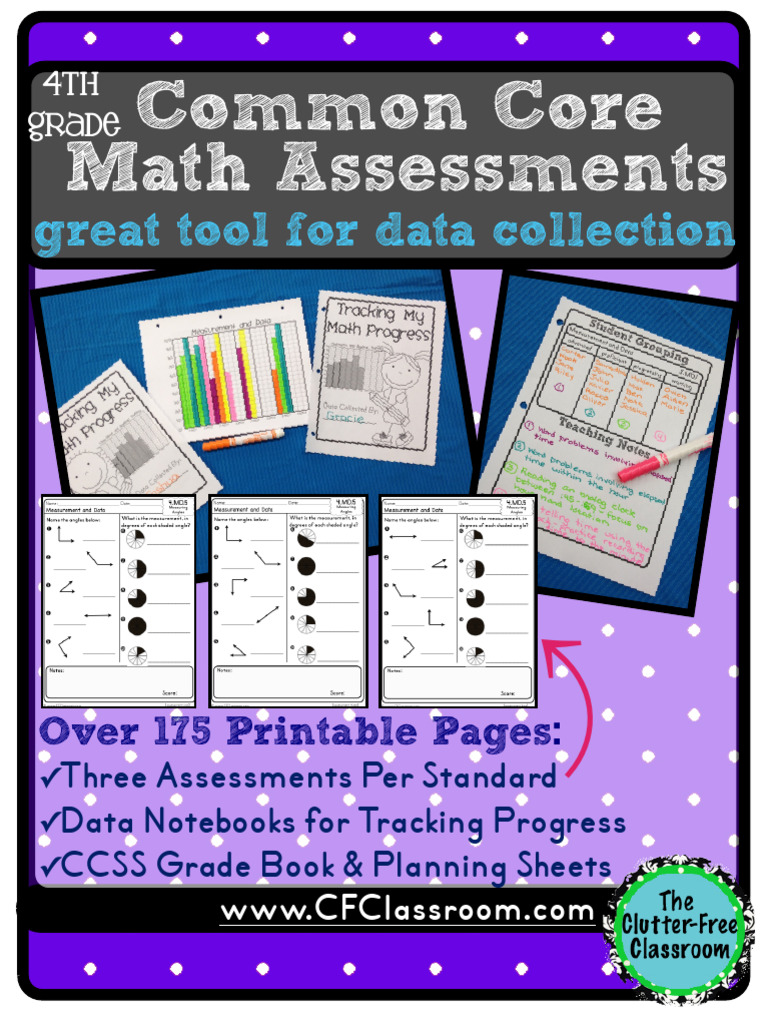 4th Grade Common Core Assessments | PDF | Vocabulary
