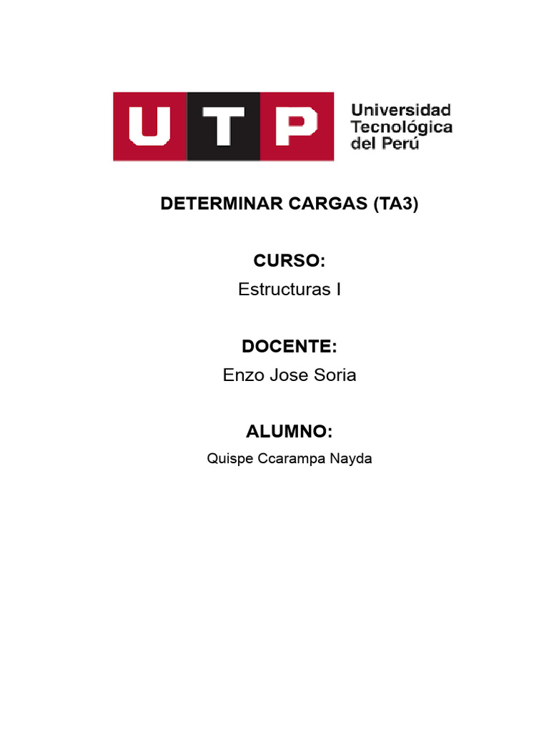 S.13 (Ta3) Estructura I | PDF | Teaching Methods & Materials