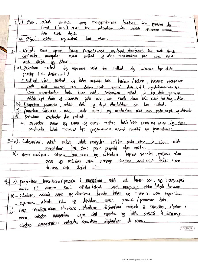 Jawaban Soal Teori - Muhammad Firman - 4121055 | PDF