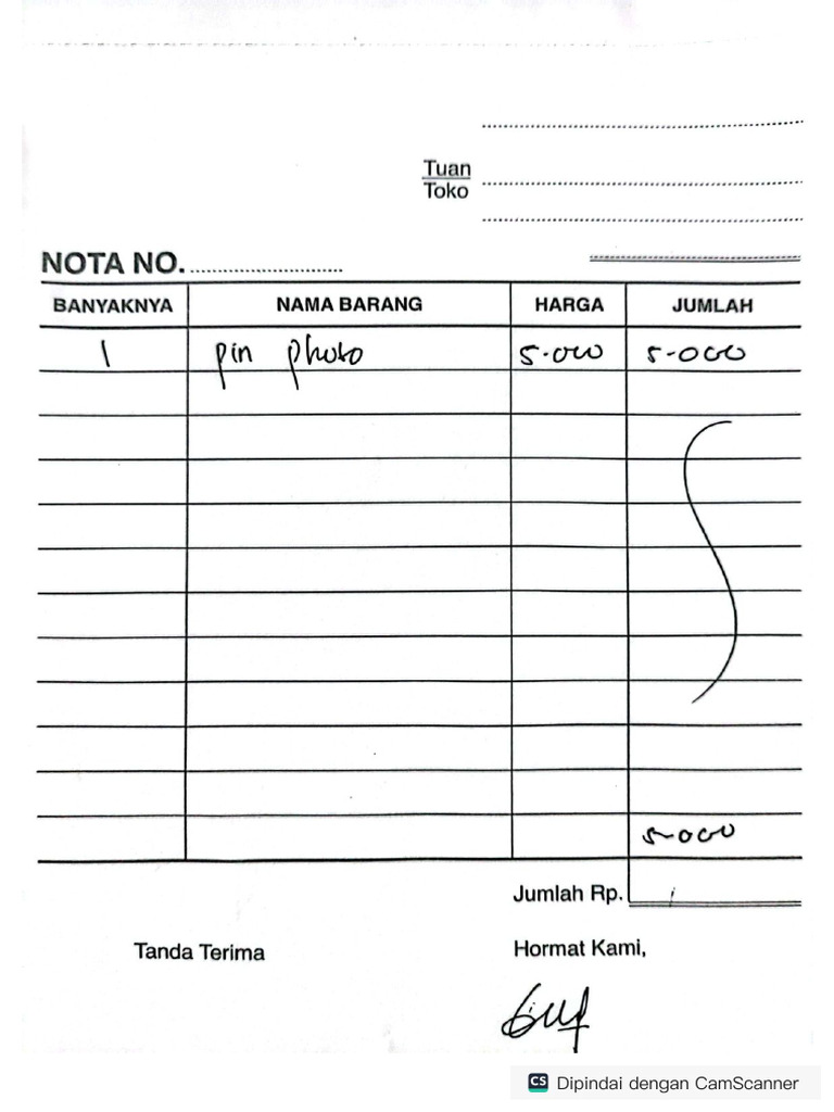 Nota LPJ | PDF