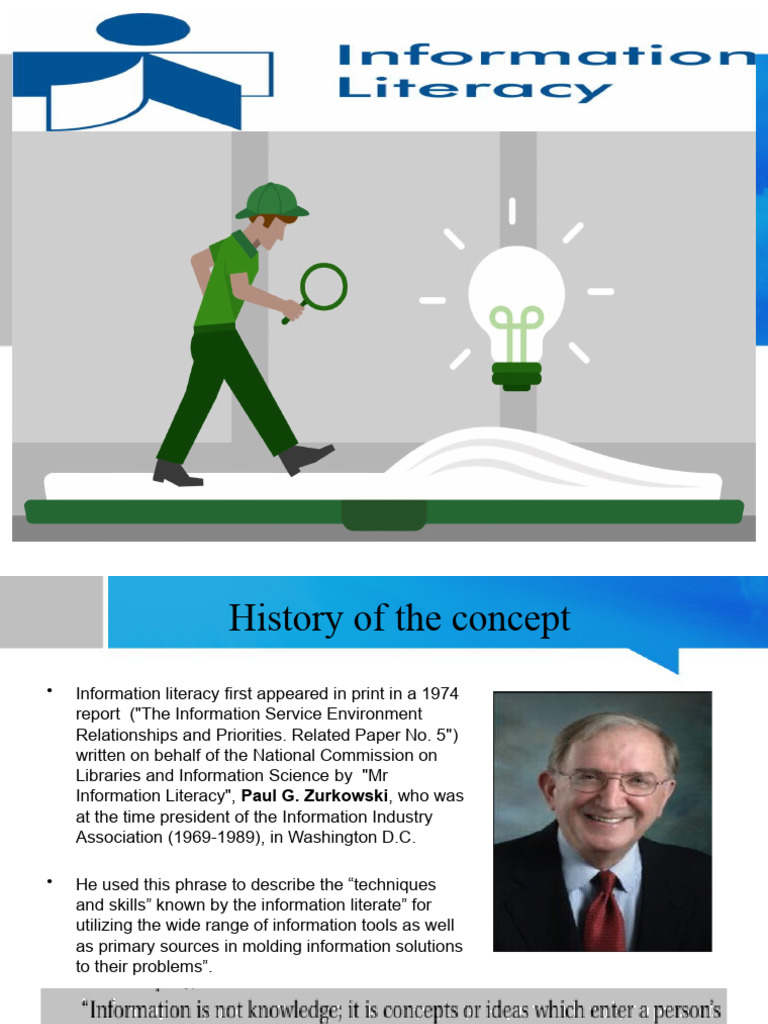 information literacy | PDF | Libraries | Information Literacy