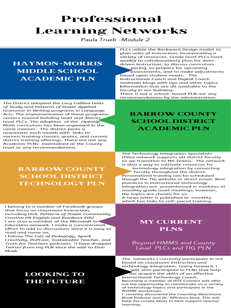 Professional Learning Networks | PDF | Educational Technology ...