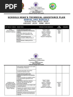 Instructional Supervisory Plan - School Head | PDF
