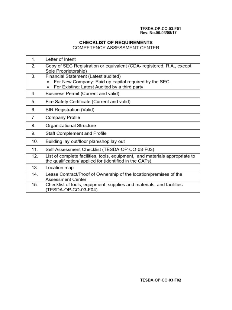 Annex 9 - Accreditation ACs Forms | PDF | Audit | Balance Sheet