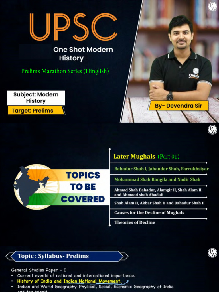 Complete Modern History in 1 Shot (Part 01) __ UPSC Prelims 2024 ...